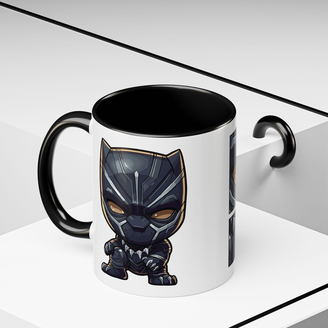 Black Panther Mug - Embrace the Spirit of Wakanda! - Etsy