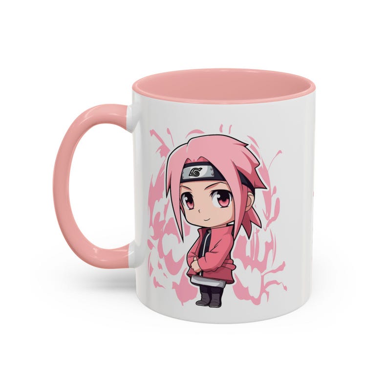 Sakura Mug - Embrace the Strength of the Cherry Blossom Ninja! - Etsy