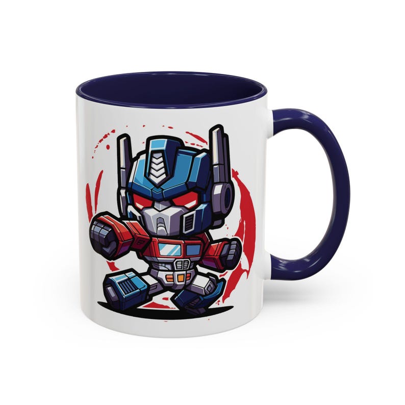 Optimus Prime Mug - Fuel Your Day With the Autobot Leader! - Etsy