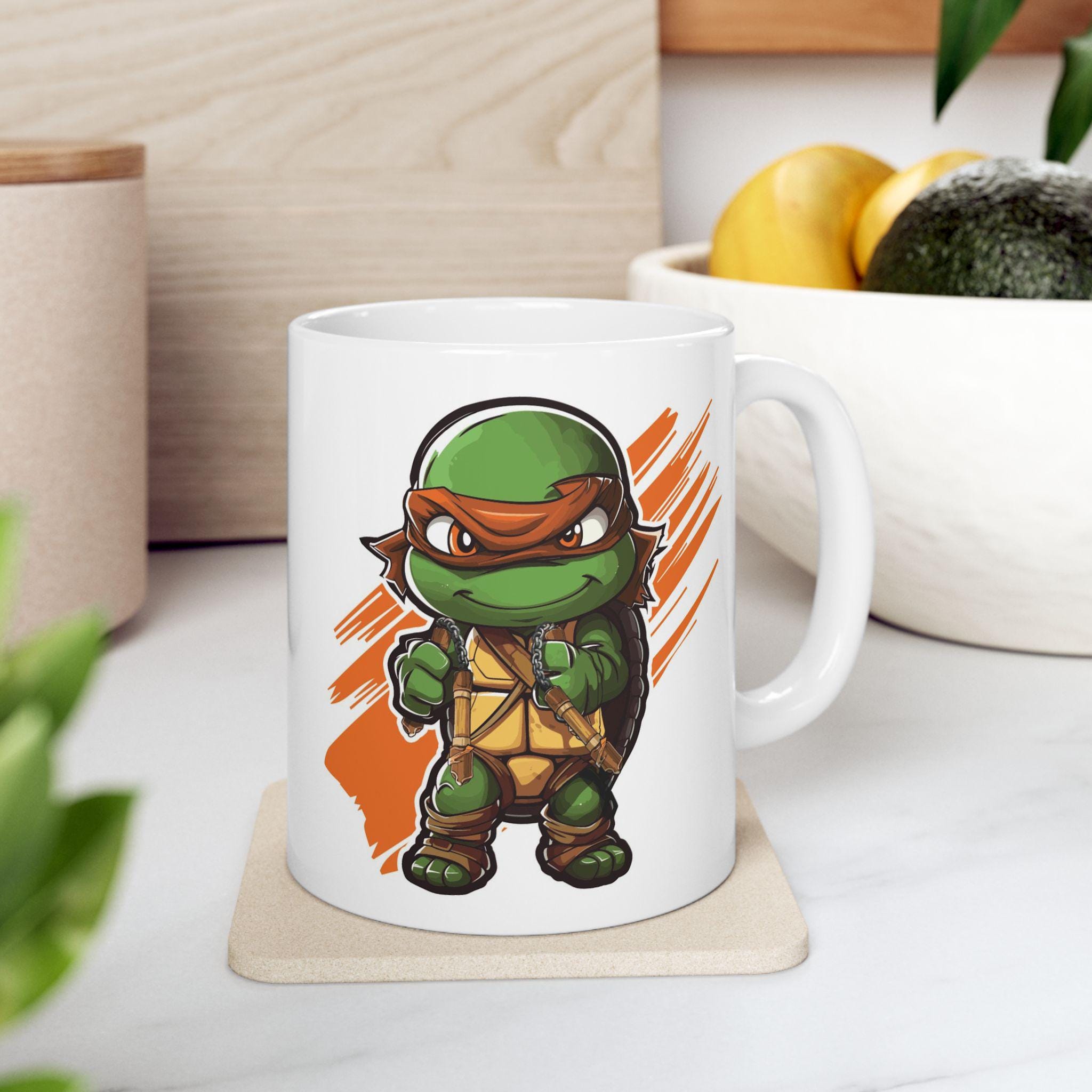 Michelangelo Mug - Unleash the Fun of the Teenage Mutant Ninja Turtles ...