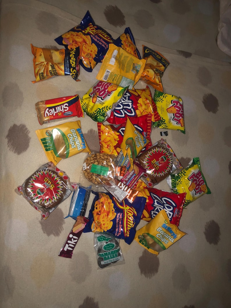 Caribbean Variety Snack Box - Etsy