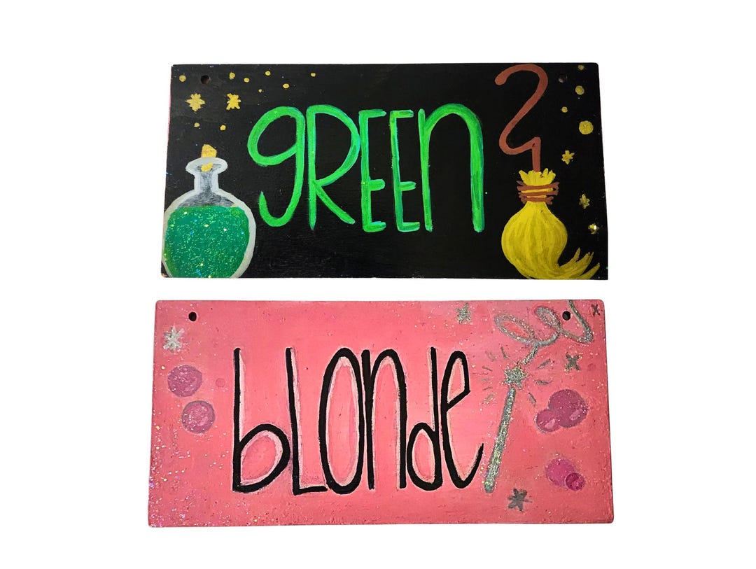 Wicked for Good Hanging Sign (double Sided) - Etsy