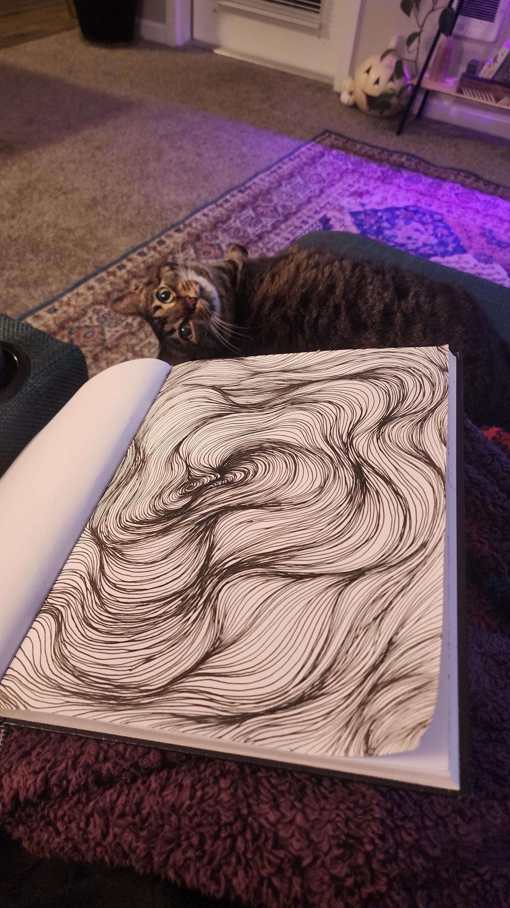 Blooming | Art | Ink Drawing | Wall Decor | Line Drawing | Original Art ...