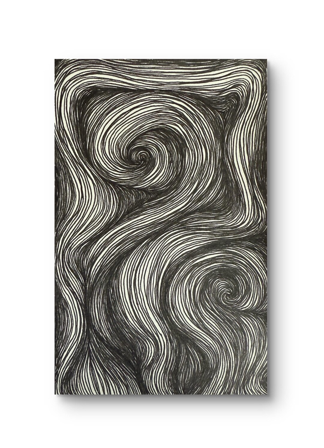 Growing | Art | Ink Drawing | Wall Decor | Line Drawing | Original Art ...
