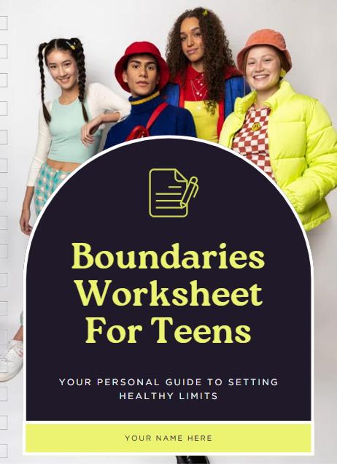 Boundaries Worksheet for Teens - Etsy