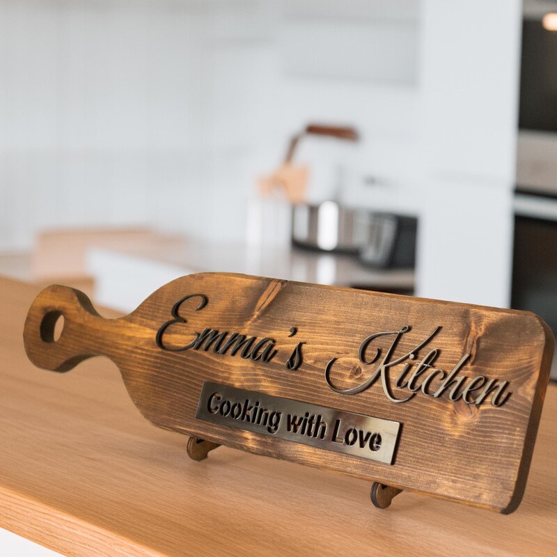 Wooden Kitchen Sign - Etsy