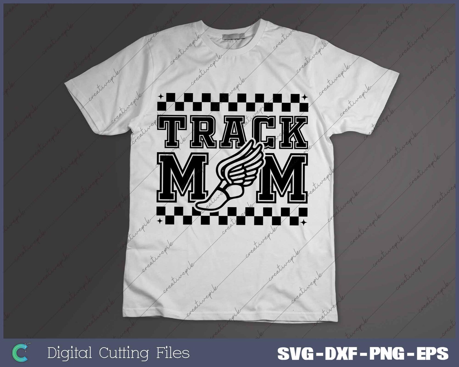 Track Mom SVG: Running Track and Field Design (digital File) - Etsy