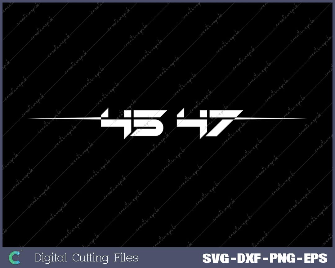 Trump 45 47 Trump Retro Svg, Png, Digital File - Etsy
