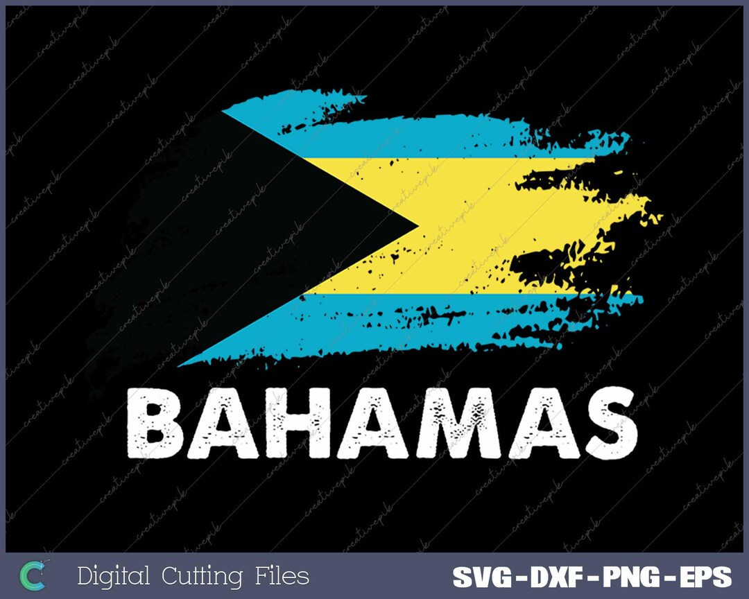 Bahamas Flag Bahamian Svg, Png, Digital File - Etsy