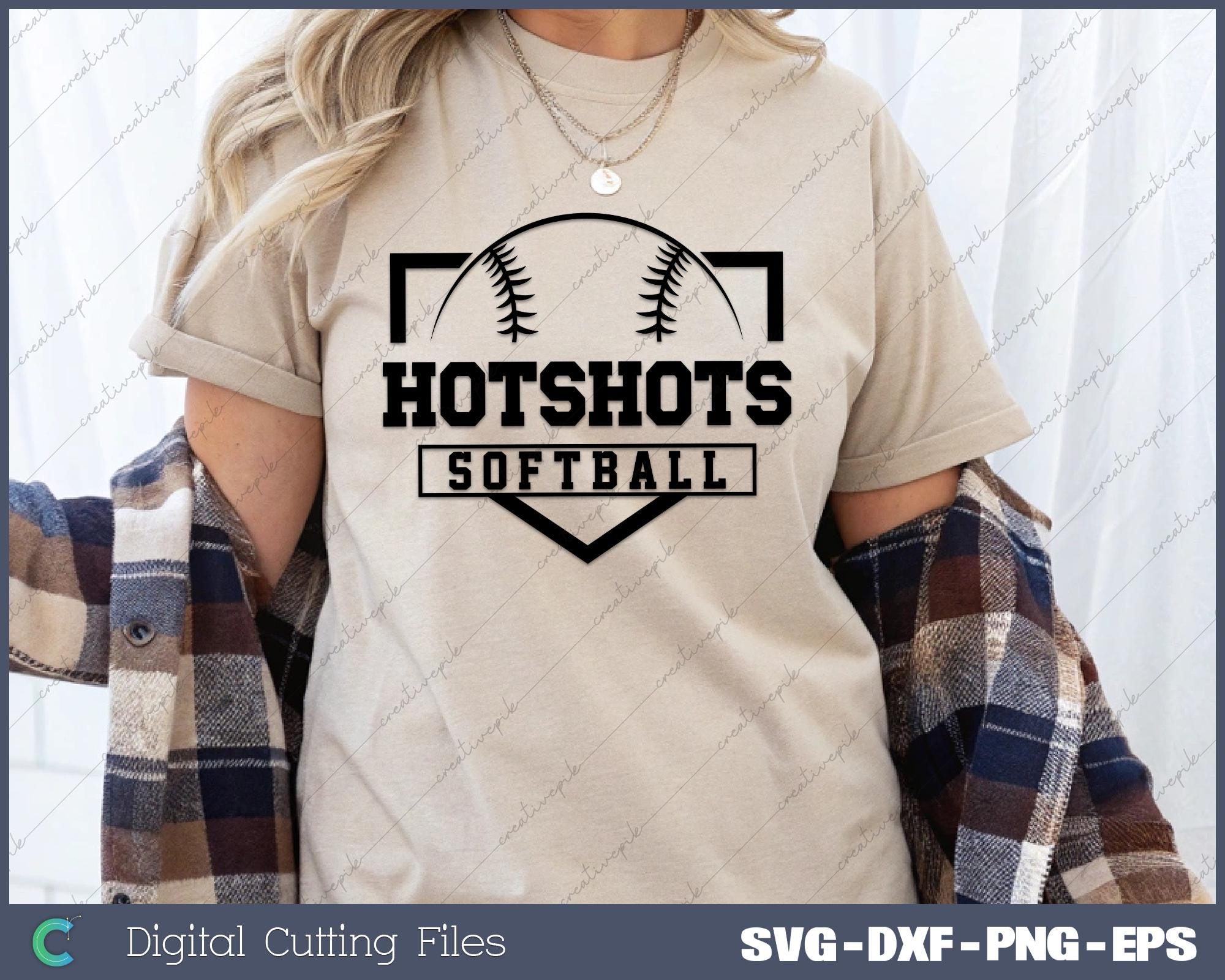 Custom Hotshots Name Softball Png, Softball Team Logo, Softball Team ...
