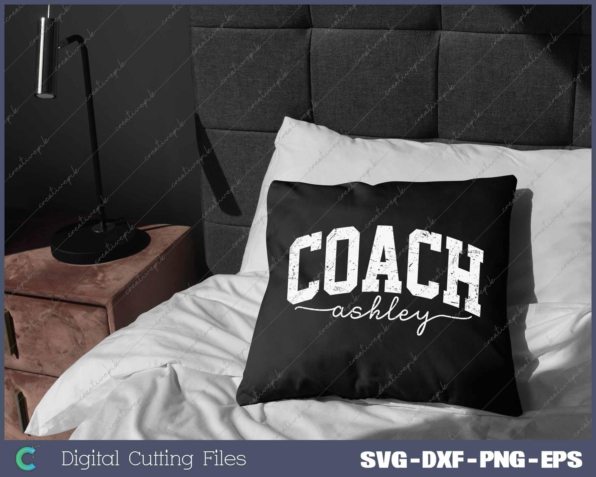 Coach Personalized Coach Shirt Design With Name Game Day Png, Cheer ...