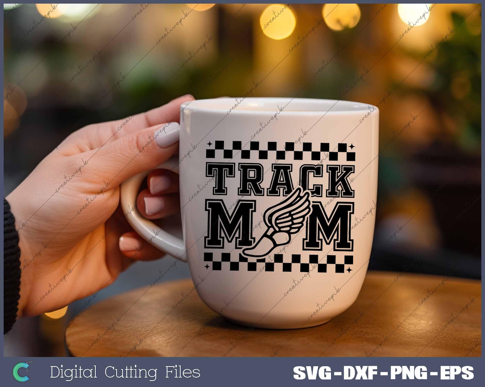 Track Mom SVG: Running Track and Field Design (digital File) - Etsy