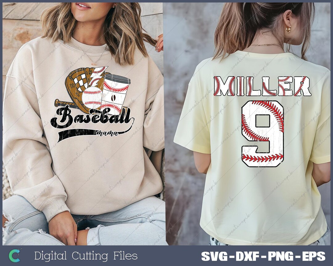 Custom Baseball Mama Font and Back Png, Baseball Mom, Mama Game Day ...