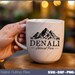 Denali National Park Denali Alaska Mountain Svg, Png, Digital File - Etsy