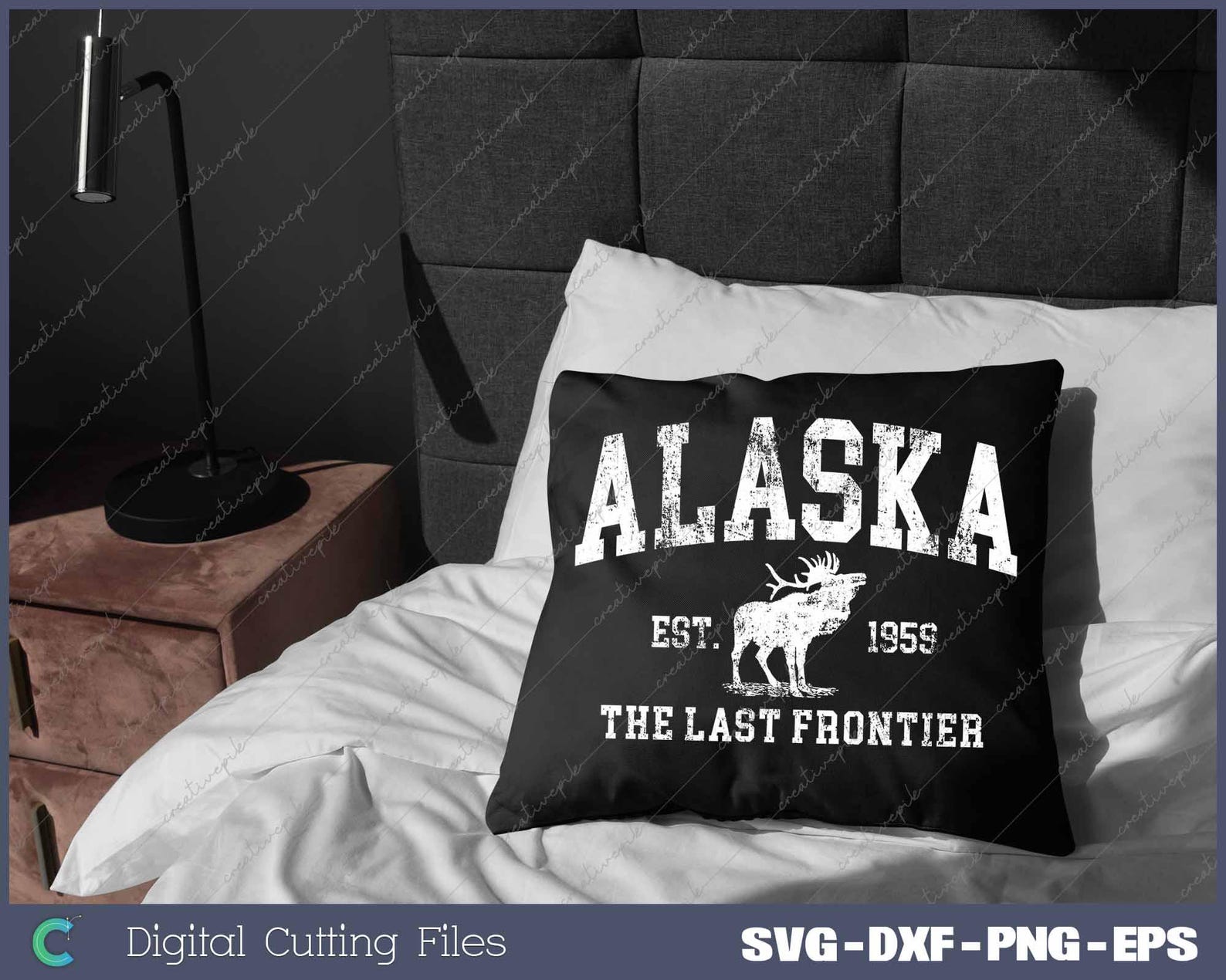 Alaska the Last Frontier Est 1959 Vintage Svg, Png, Digital File - Etsy