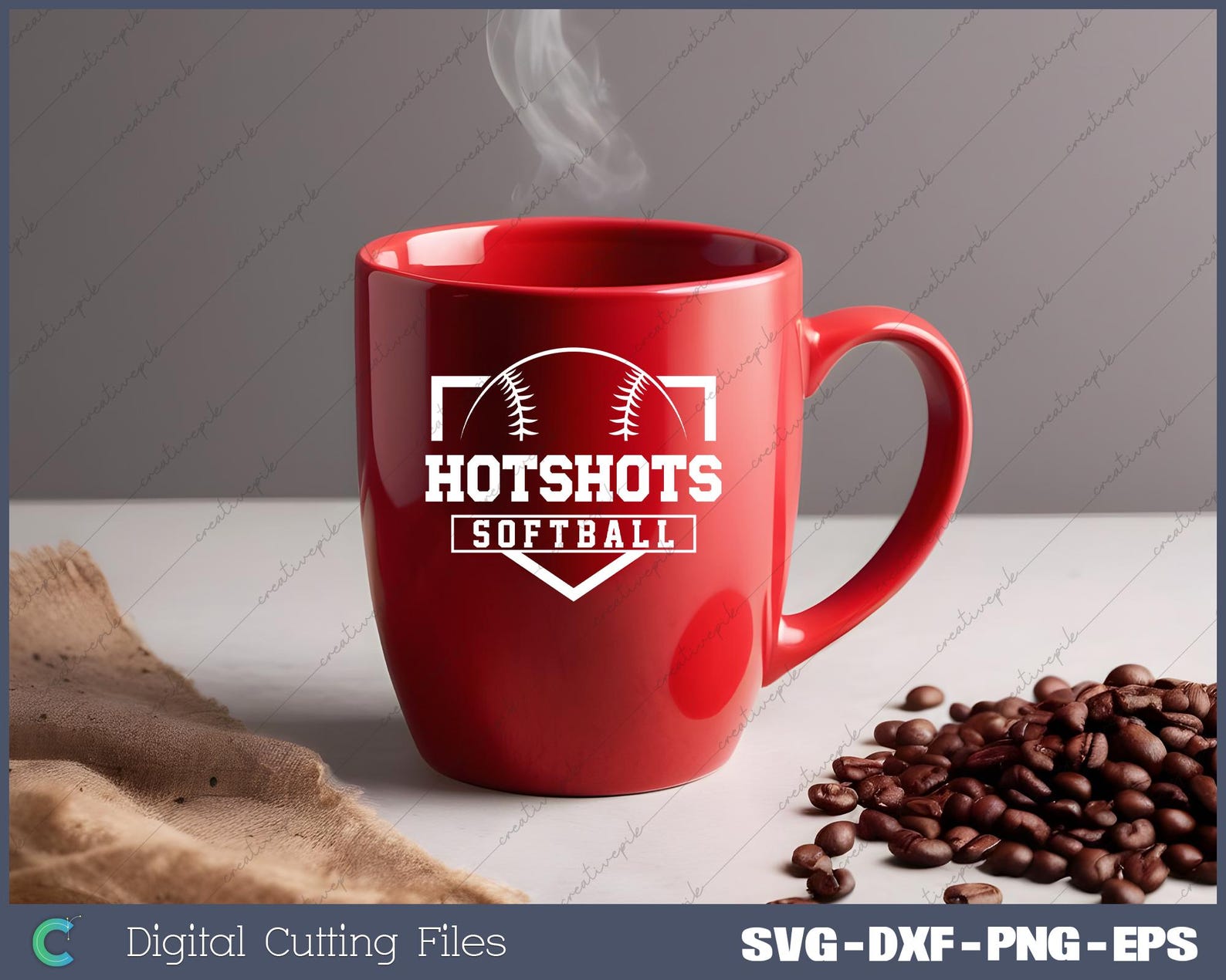 Custom Hotshots Softball Team Logo (digital File) - Etsy