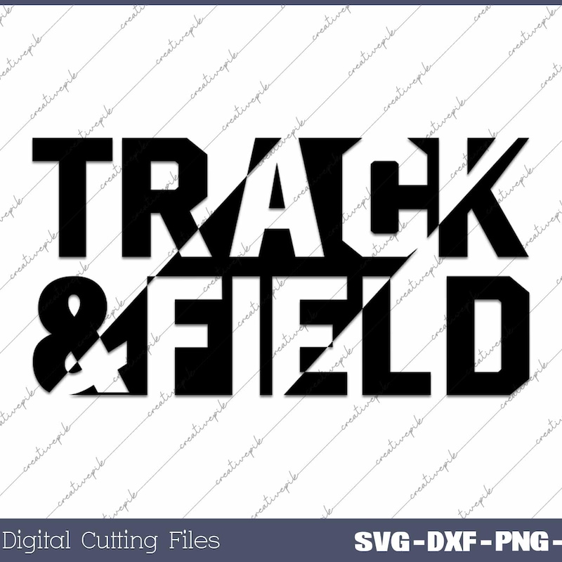 Track and Field Logo - Etsy