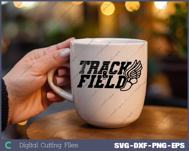 Retro Track and Field SVG: Runner Design (digital File) - Etsy