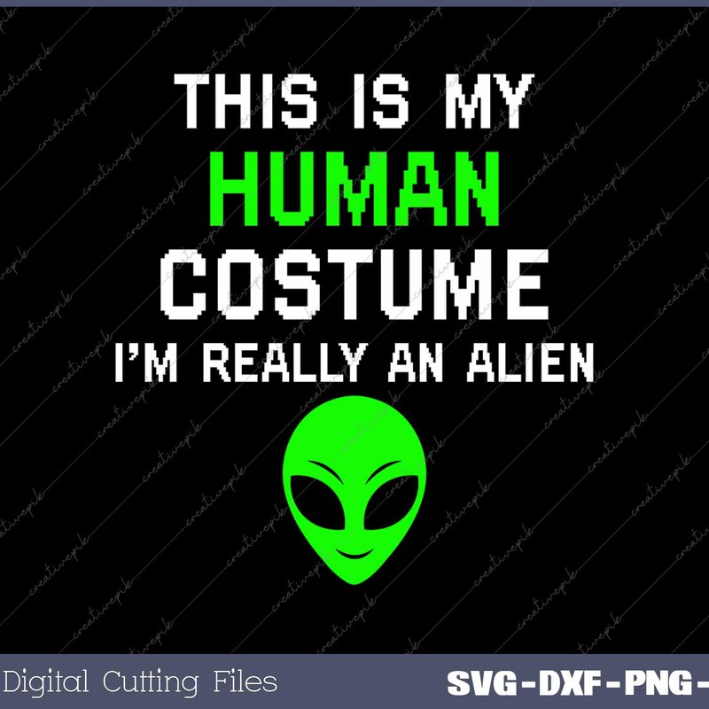 Alien Human Costume - Etsy