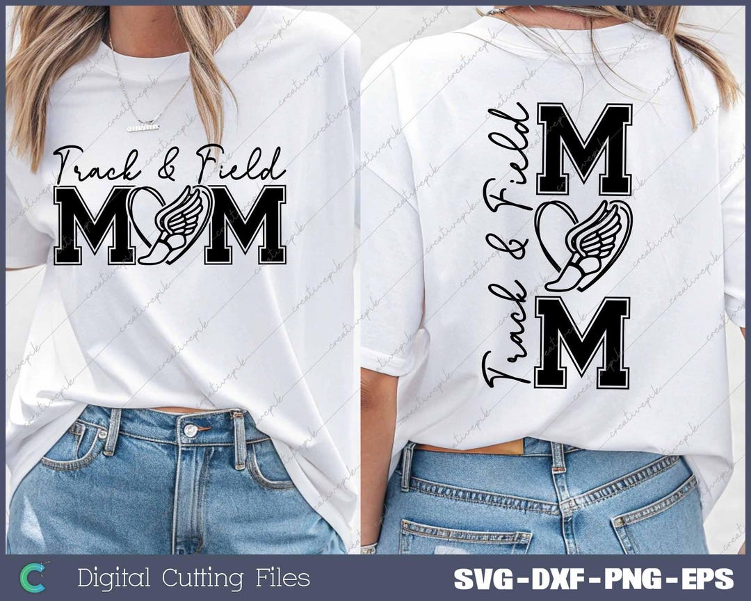 Track and Field Mom, Track Mom Shirt Design, Cross Country, Track Mama ...