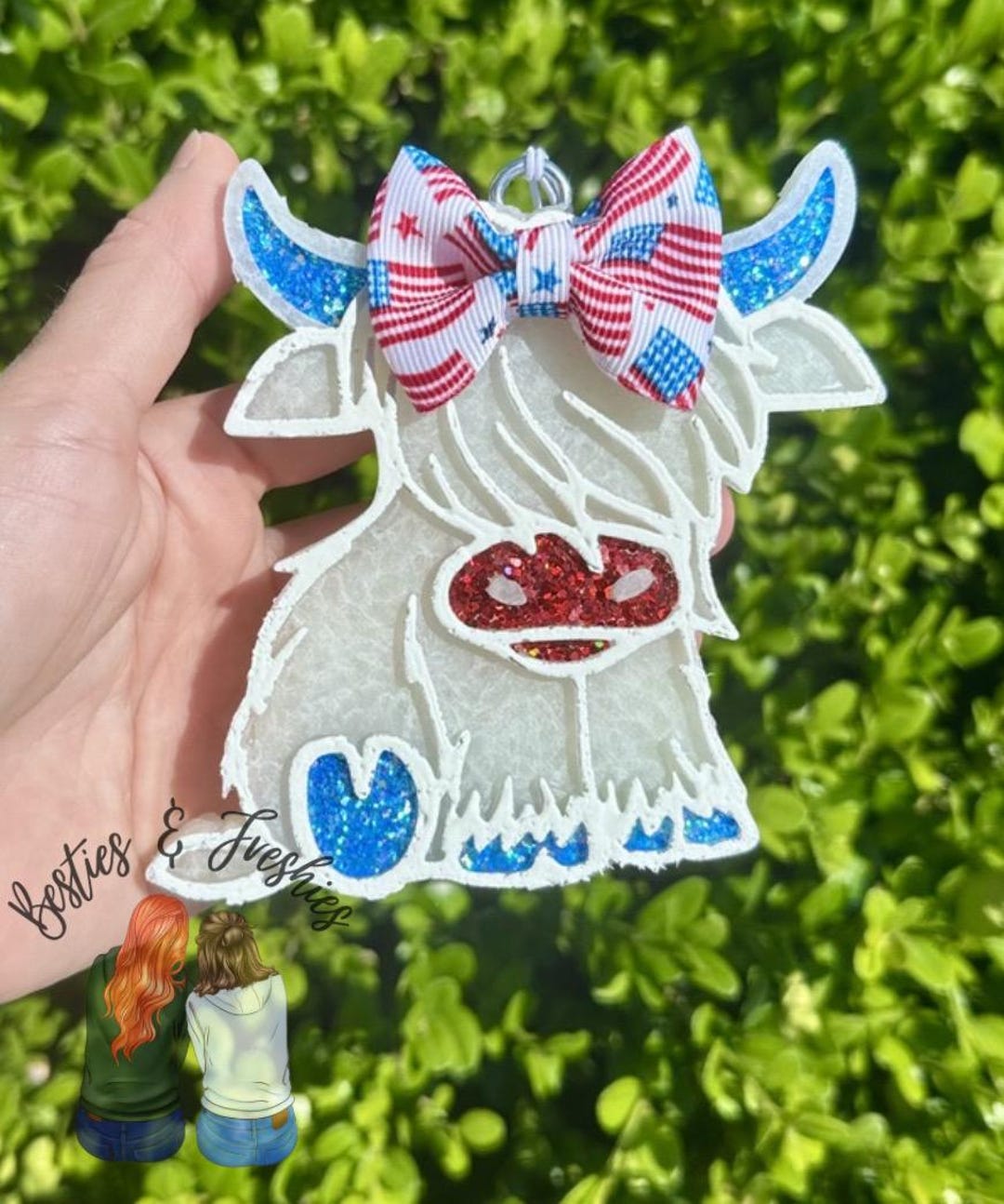 Highland Cow Freshie, Car Air Freshener, Freshie - Etsy
