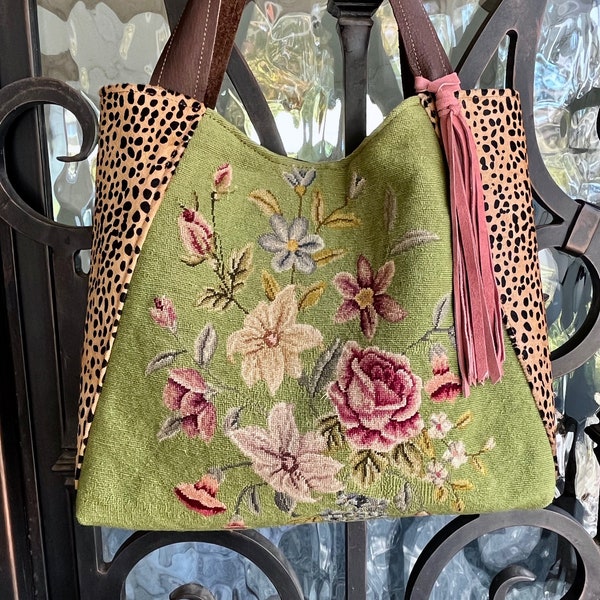 Needlepoint Handbag - Etsy