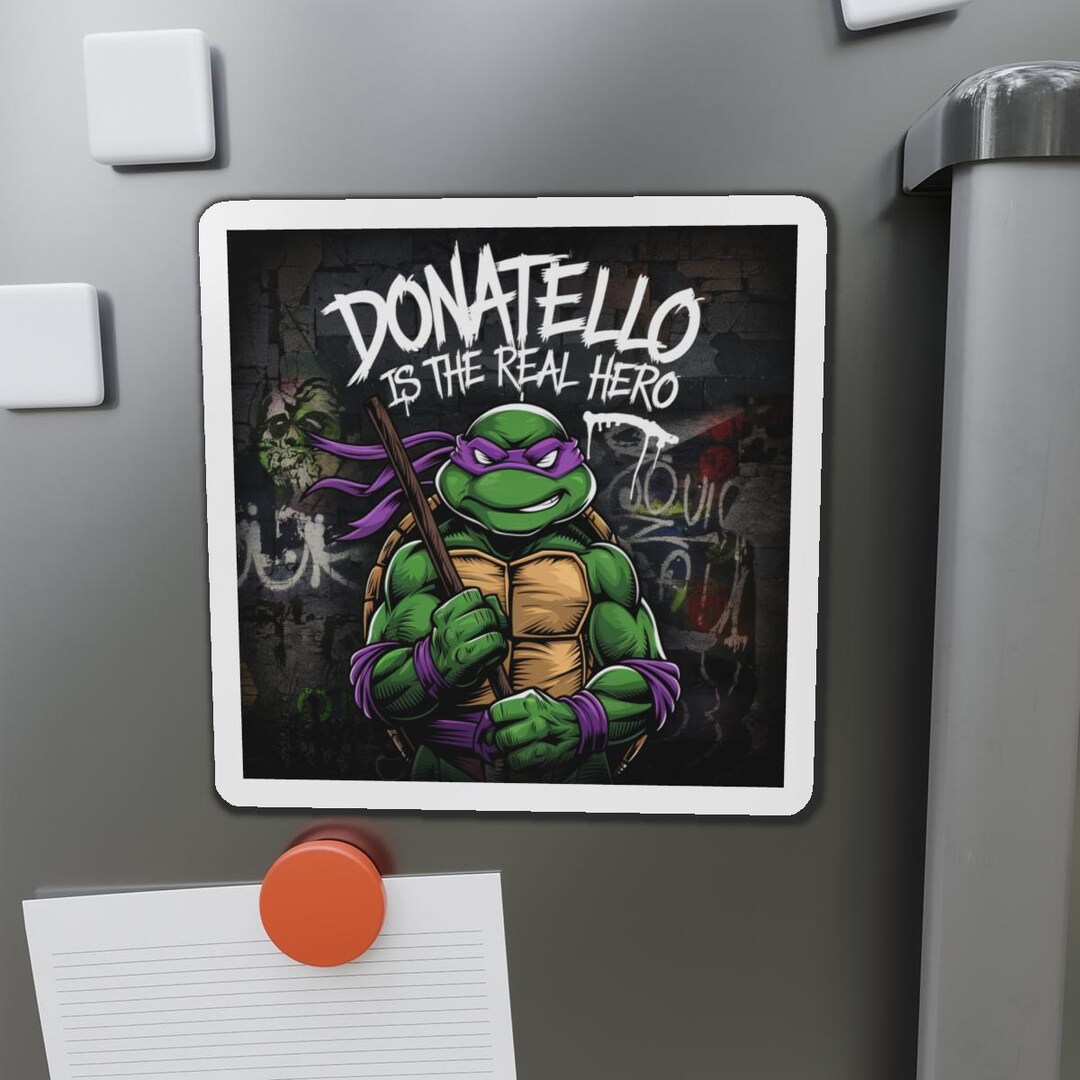 Cool Donatello Die-cut Magnets for TMNT Fans, Ninja Turtles ...