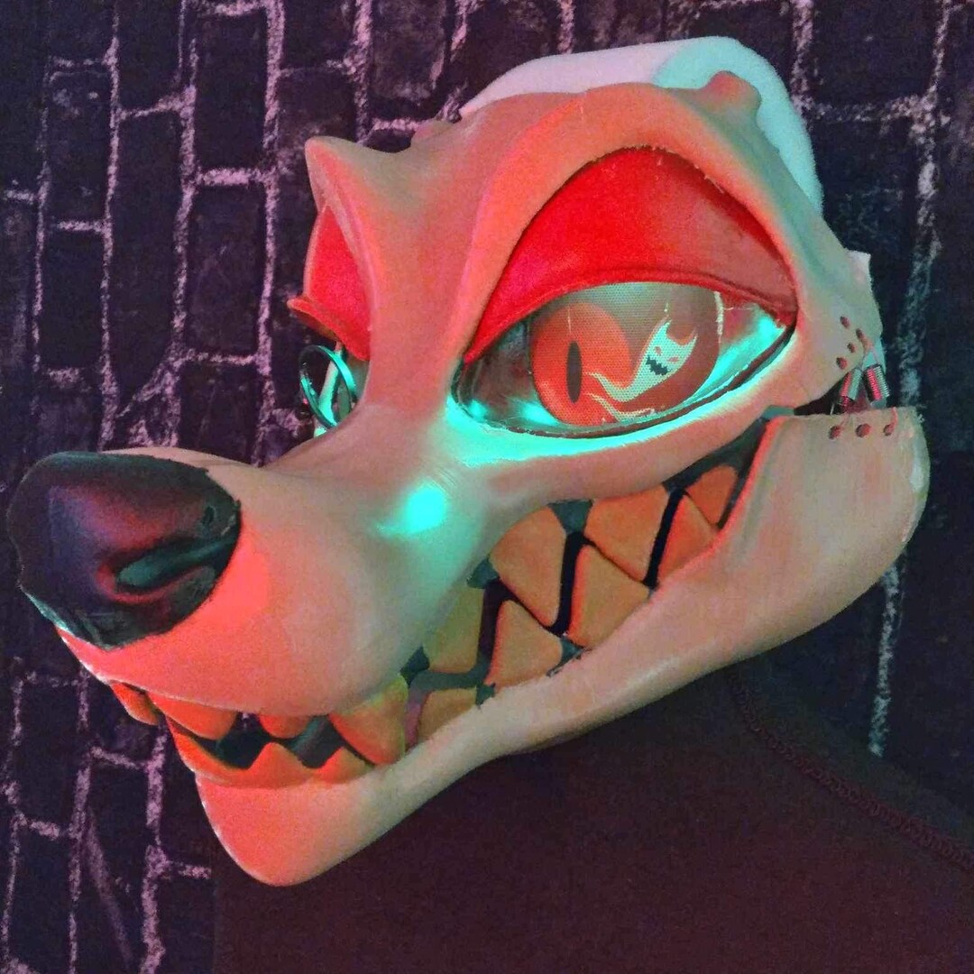 Toothy Fursuit Headbase With Mesh - Etsy
