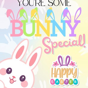 You’re Some Bunny Special - Easter Treat Tag - Etsy
