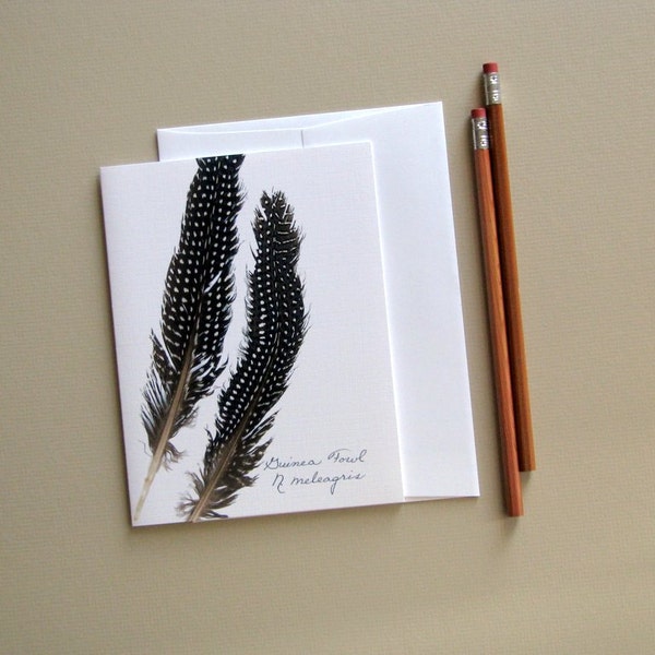 Feather Card - Etsy