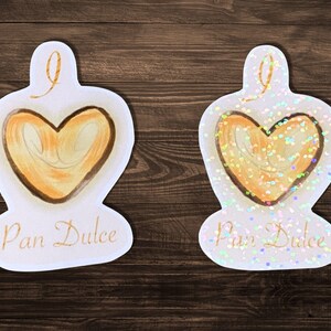 I Love Pan Dulce Sticker – Cute Mexican Bread Heart Sticker | Latino ...