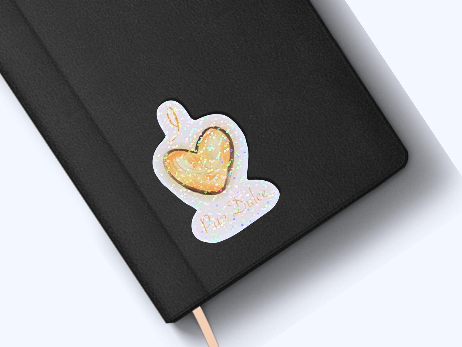 I Love Pan Dulce Sticker – Cute Mexican Bread Heart Sticker | Latino ...
