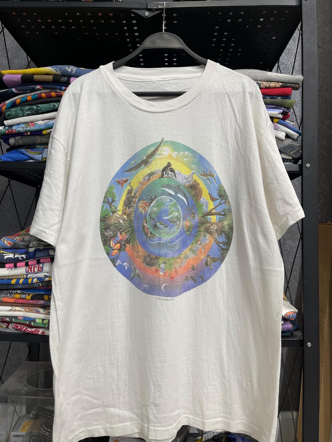 1994s Vintage Human I Tees Earth Nature - Etsy