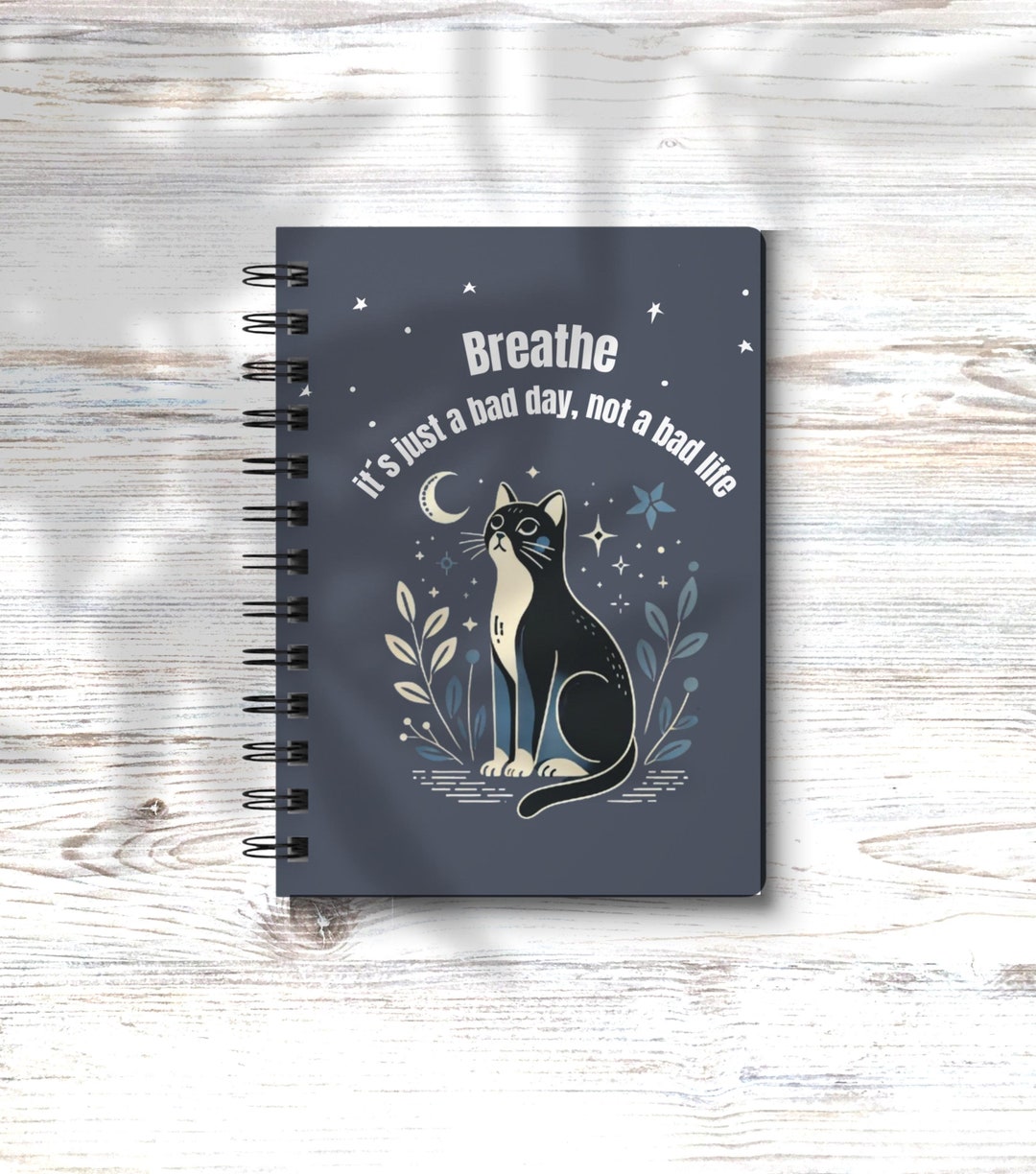 Motivational Spiral Notebook With Inspirational Message for Writing ...