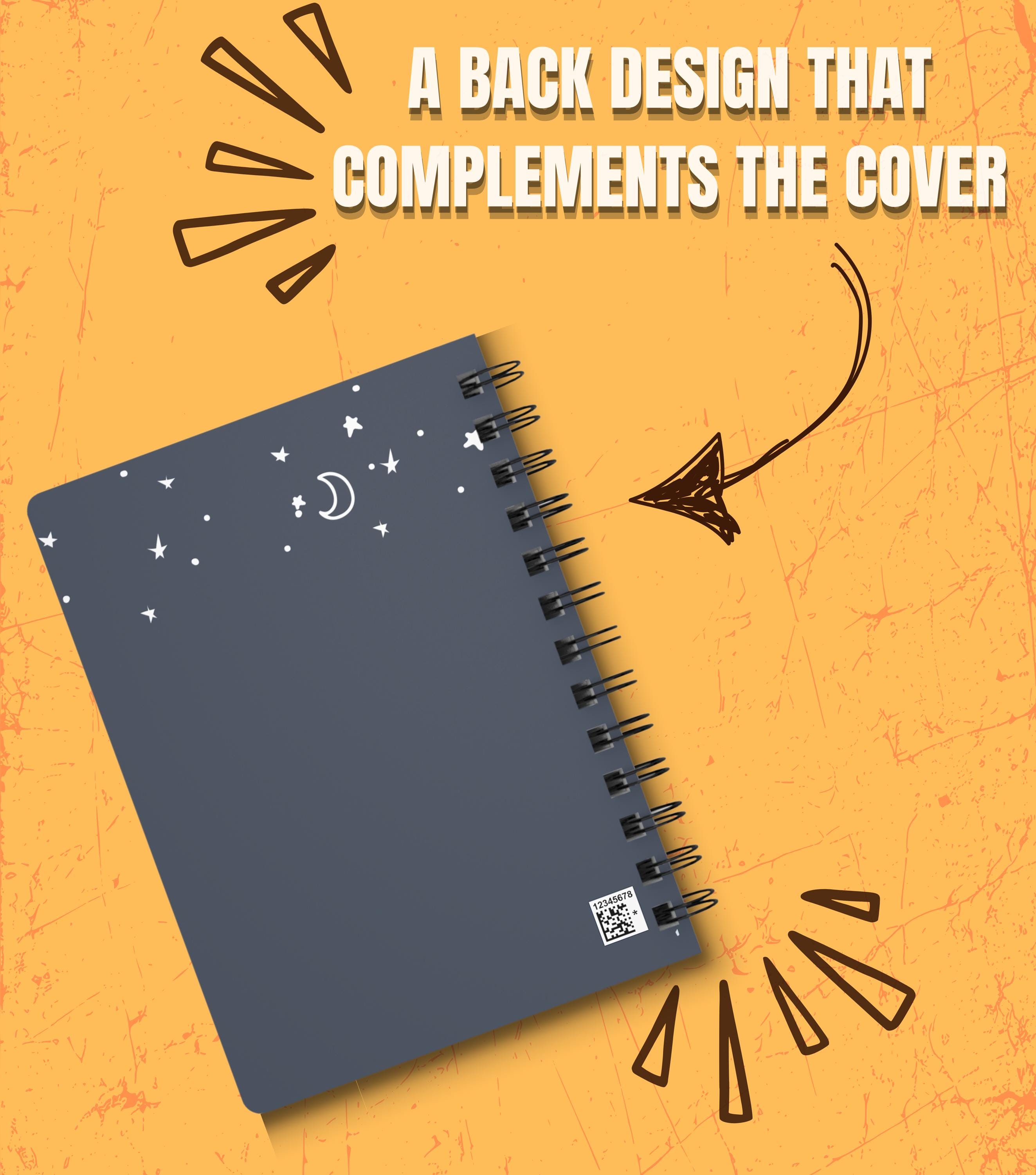 Motivational Spiral Notebook With Inspirational Message for Writing ...