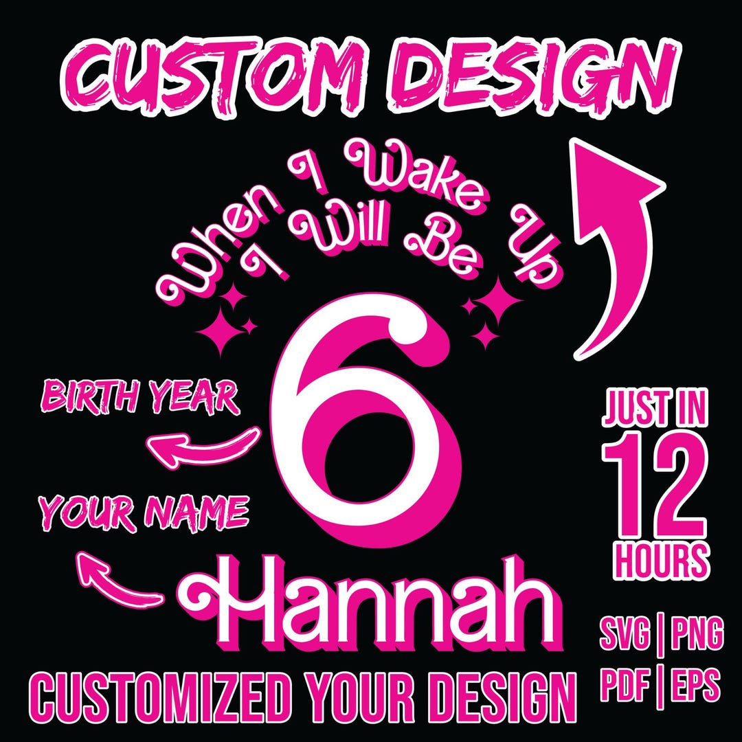 Custom Babe Svg, Custom Name, Pink Svg, Customize/personalized Your ...