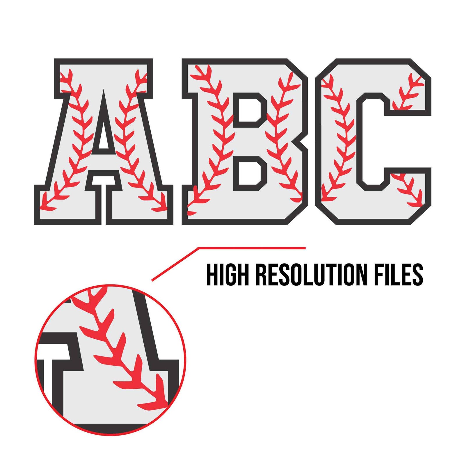 Baseball Font Bundle, Baseball Letters, Baseball Fonts for Cricut ...