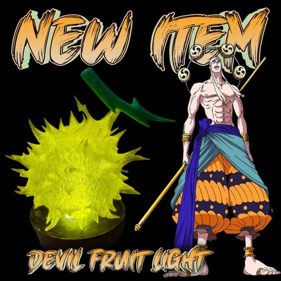 Goro Goro No Mi - the Thunder Fruit of Enel - Etsy