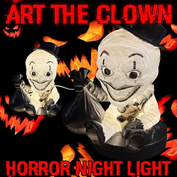 Spooky Lamp Clown - Etsy