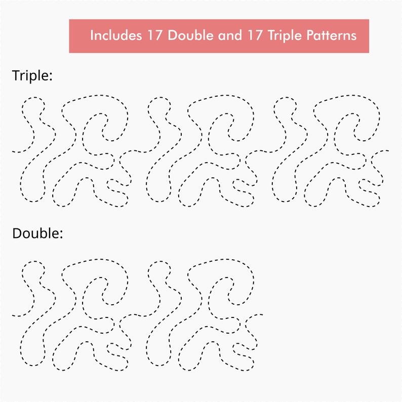 Edge-to-edge Quilting Embroidery Design. Continuous Stipple Machine ...