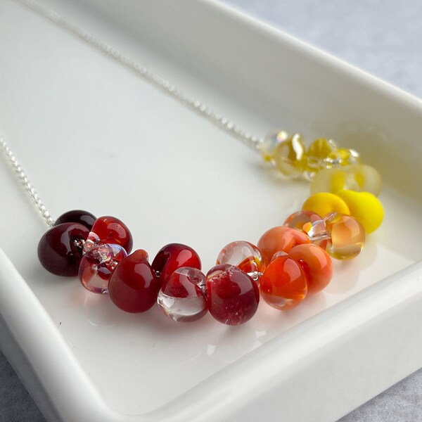 Yellow Necklace - Etsy