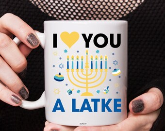 I Love You a Latke | Etsy