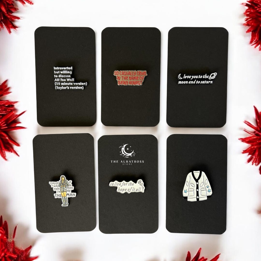 Exclusive Enamel Pins for a Showgirl - Etsy