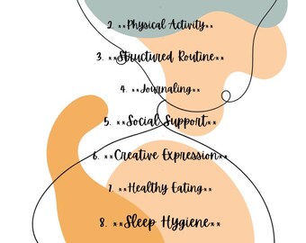 Coping Skills Template, DBT, Mental Health, Therapist, Habit Tracker ...