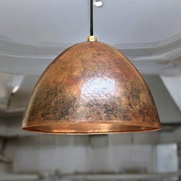 Copper Kitchen Light - Etsy