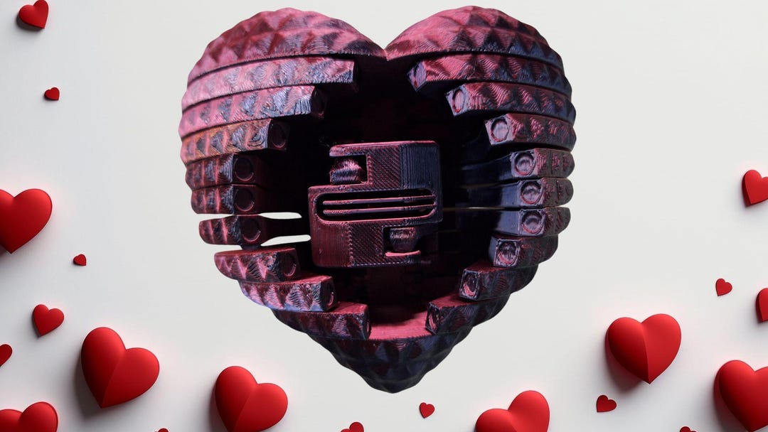 Heart Shaped Engagement Ring Box! This Pop-up Ring Box is Perfect for ...