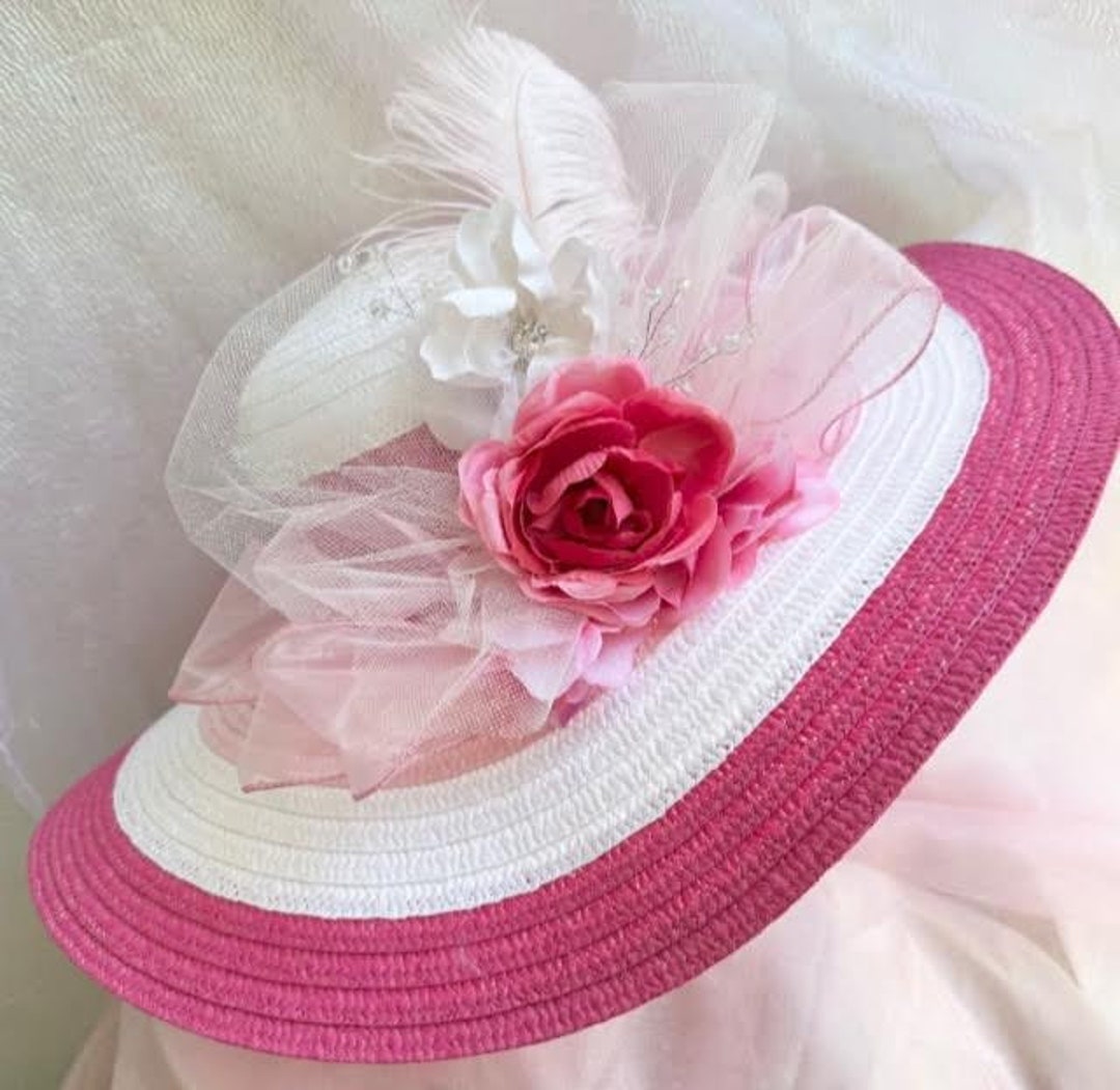 Barbie Pink Race Day Hat - Etsy