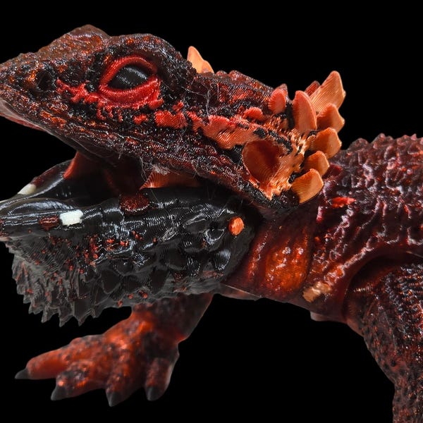 3d Print Realistic Lizard - Etsy