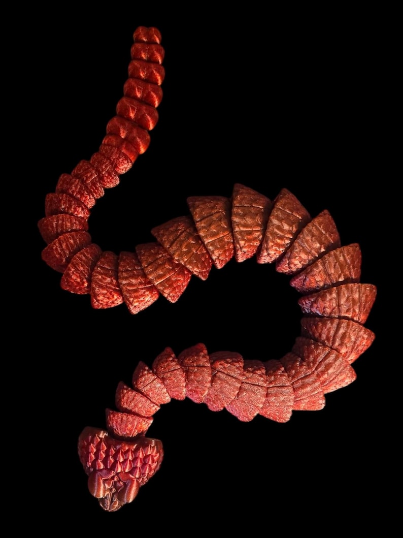 Rattlesnake - Digital STL File - Realistic Rattlesnake With Fangs, - Etsy