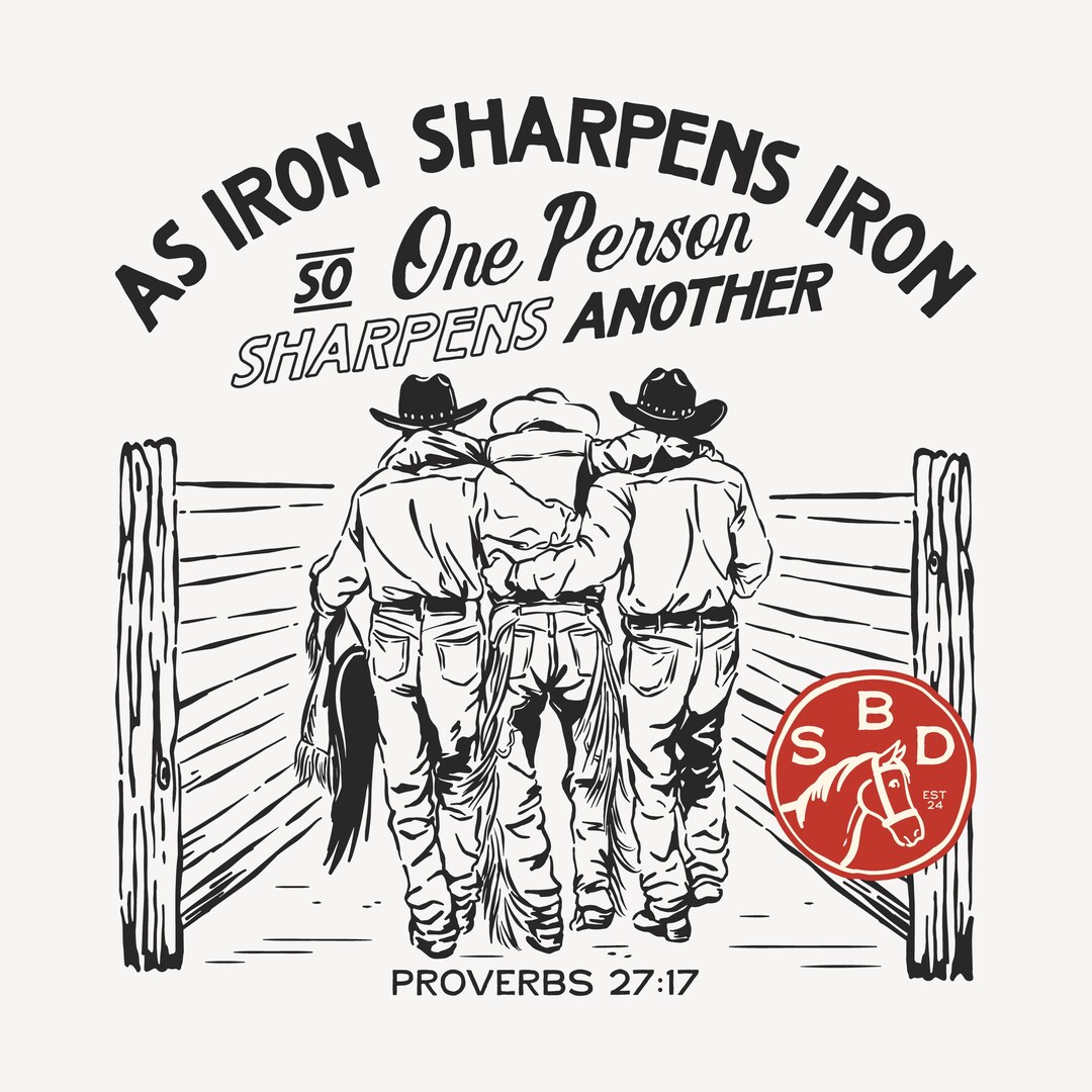 Iron Sharpens Iron Proverbs 27:17, Bible Verse, Christian Quote ...